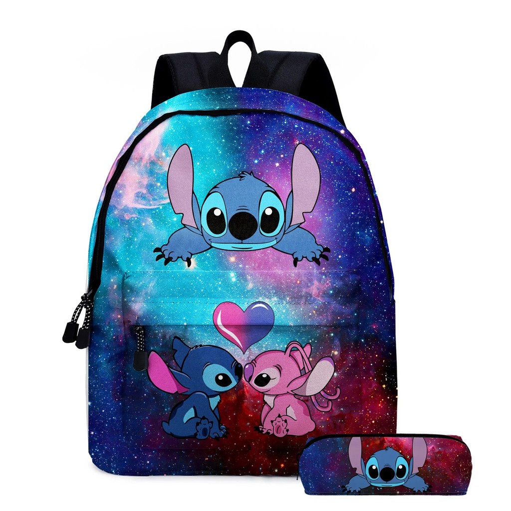 Jual MINISO Disney Stitch School Bag Backpack Primary and Secondary ...