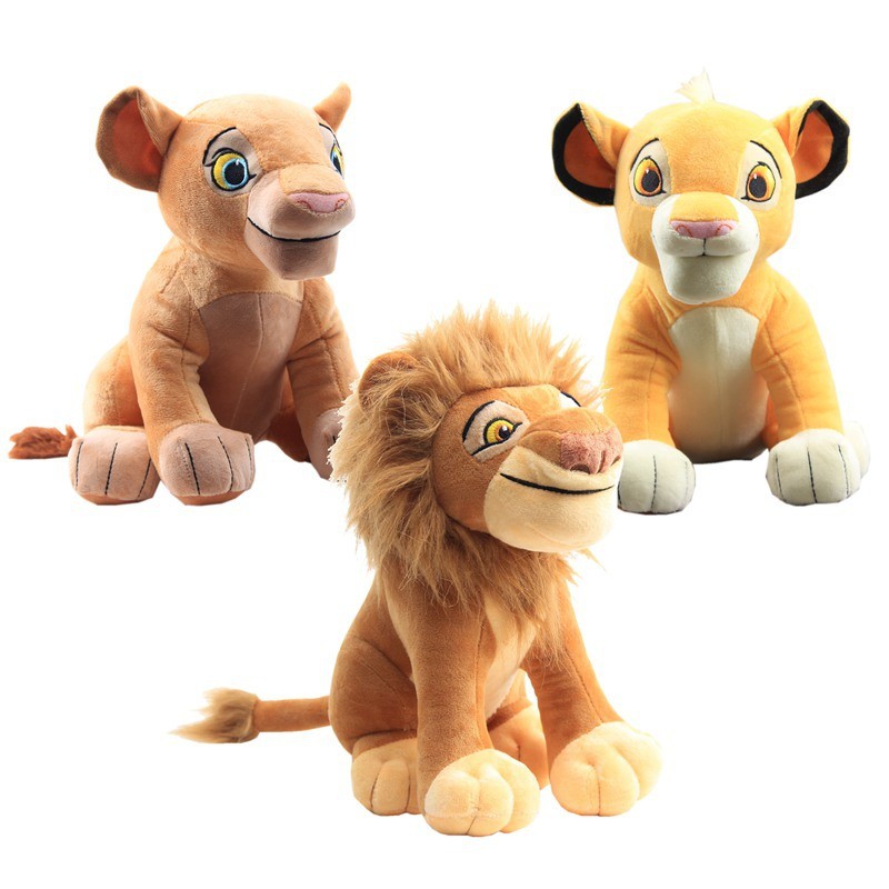 Jual 30cm The Lion King Simba Soft Doll Young Simba Mufasa Nala Stuffed ...