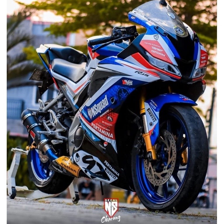 Jual Decal Stiker Motor YAMAHA R15 V3 / R15 V2 / R15 V4 MANDALIKA ...