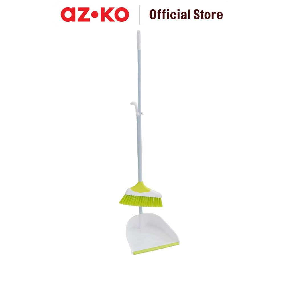 Jual AZKO Sapu Dan Pengki - Hijau Putih Floor Cleaner Set Sapu Dan ...