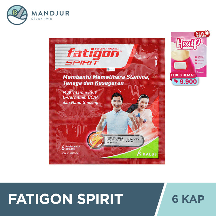 Jual Fatigon Spirit - Multivitamin Penambah Energi dan Stamina Tubuh ...