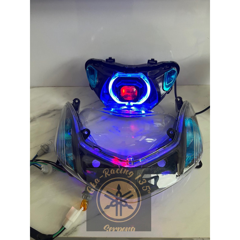 Jual Lampu depan mio new smile + Sen biled billed MATRIX X1 | Shopee ...