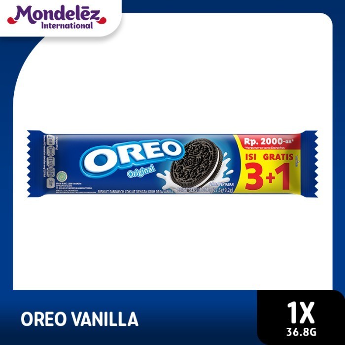 Jual Oreo Biskuit Lup Vanilla 12x27.6 g - 1 Box | Shopee Indonesia