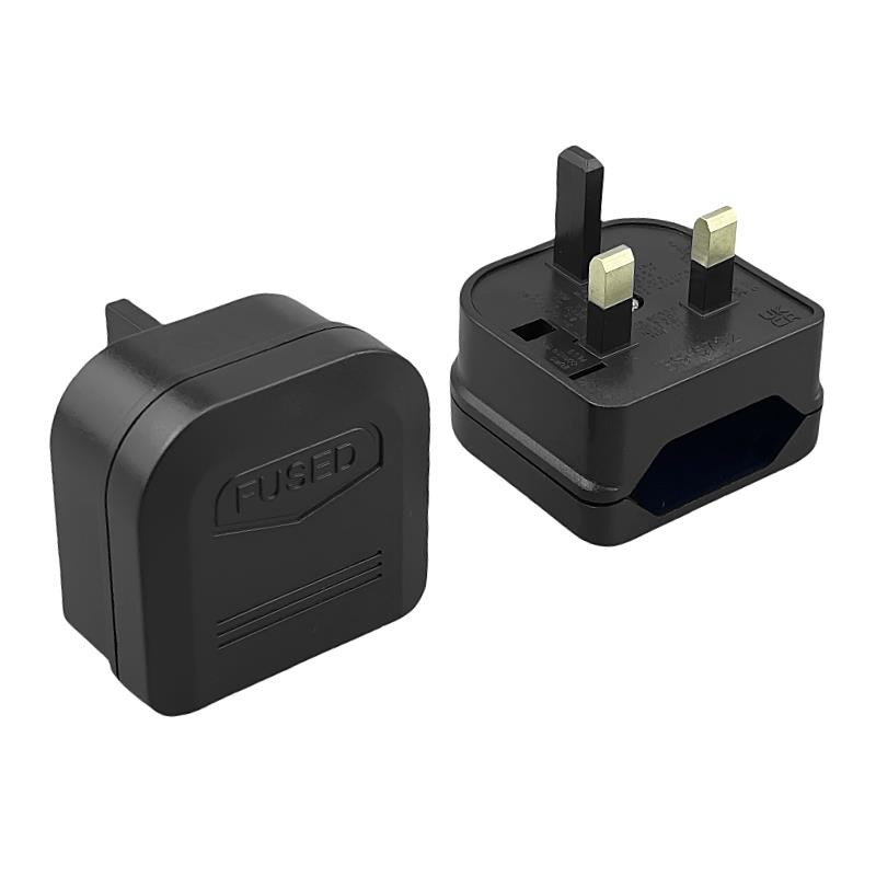 Jual EU Plug To UK SG MY 3 Pin Type G Plug With 5A Fuse Power Socket ...