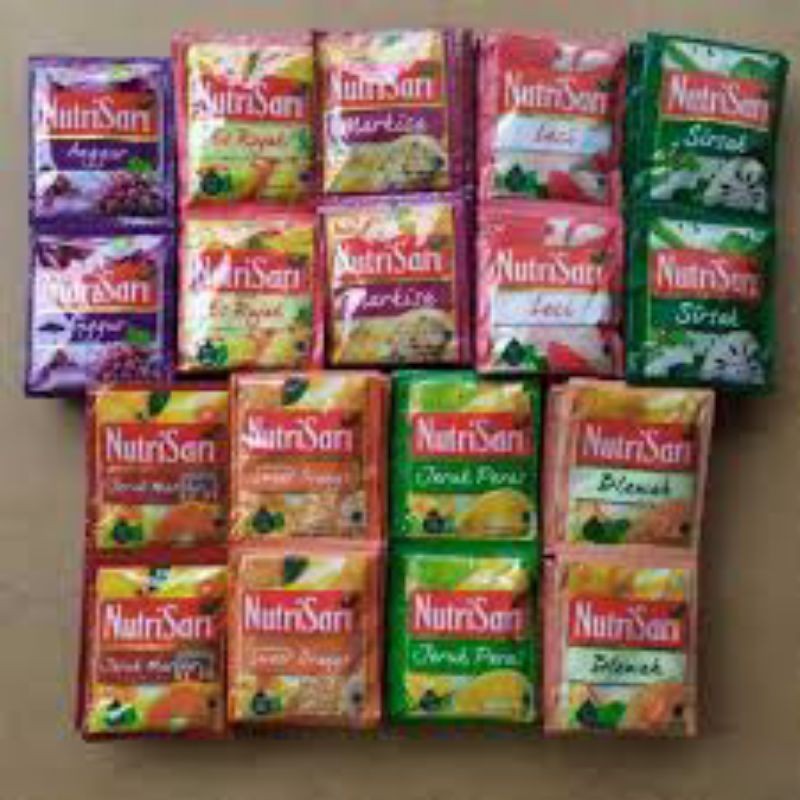 Jual Nutrisari per pack isi 40 sachet | Shopee Indonesia
