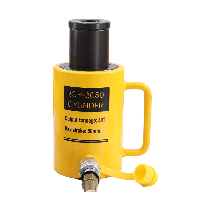 Jual 30 Ton 50mm Hydraulic Hollow Plunger Jack hollow Plunger Ram ...