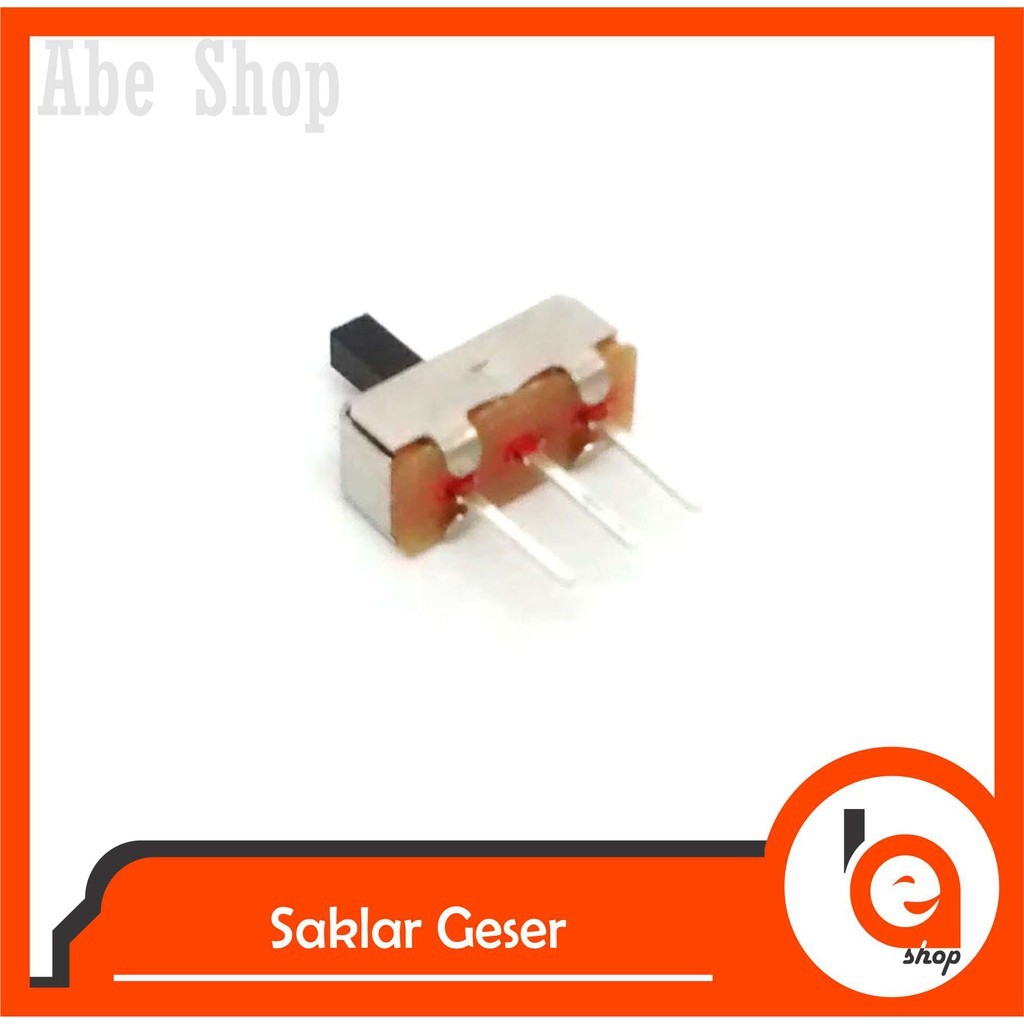 Jual Saklar Geser SPDT 1P2T Kecil Mini 3 Pin Switch SS12D00 G4 4mm Abe ...