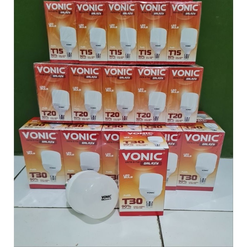 Jual LAMPU LED 15 WATT HEMAT ENERGI 90% JUMBO TABUNG VONIC GALAXY PUTIH TERANG TK-18 | Shopee ...
