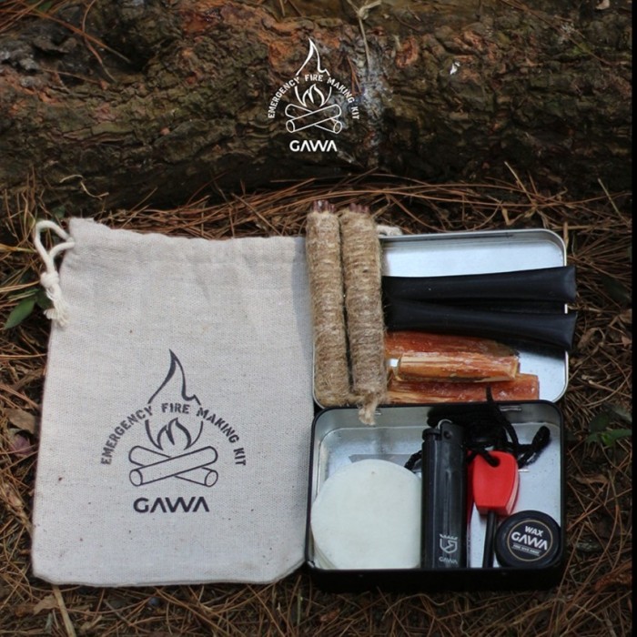 Jual GAWA Emergency Fire Making Kit / Fire Starter | Shopee Indonesia