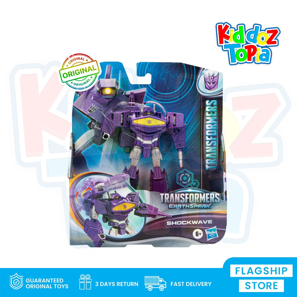 Jual Transformers Earthspark Warrior Shockwave Original F8577 GLC ...