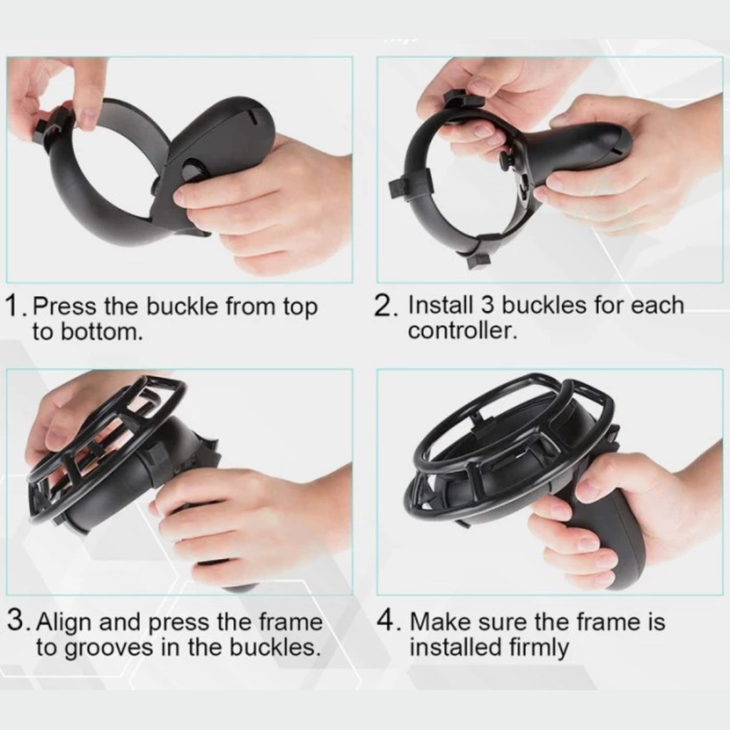 Jual VR Handle Grip Ring Set Attachment For Oculus Quest 2 | Shopee ...