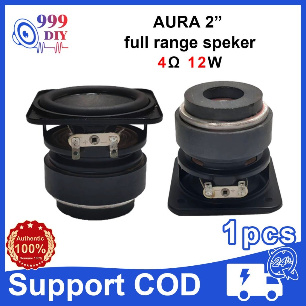 Jual 999DIY AURA 2 inch 4Ω 12w speaker 2 inch full range car audio Full ...