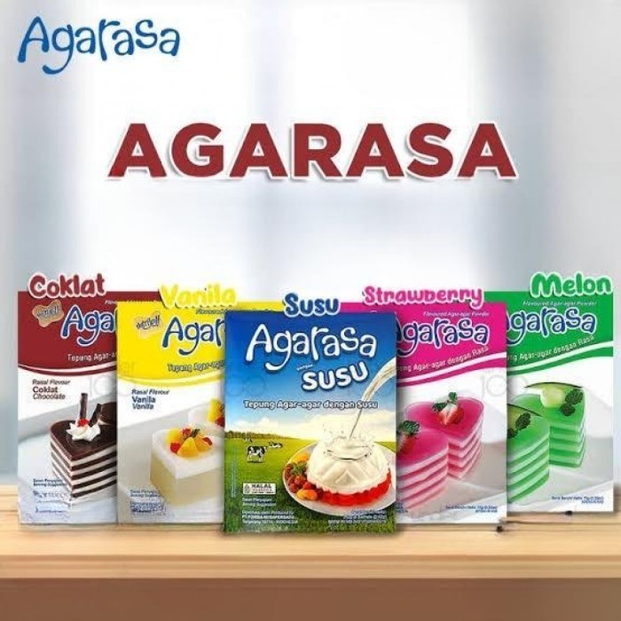 Jual NUTRIJELL AGARASA 42 GRAM 42 GR TEPUNG AGAR AGAR RASA SUSU PUDING ...