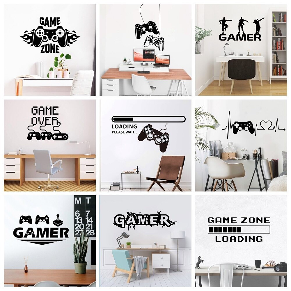 Jual Stiker Dinding Permainan Game Untuk Ruang Tamu Rumah Kamar Tidur ...