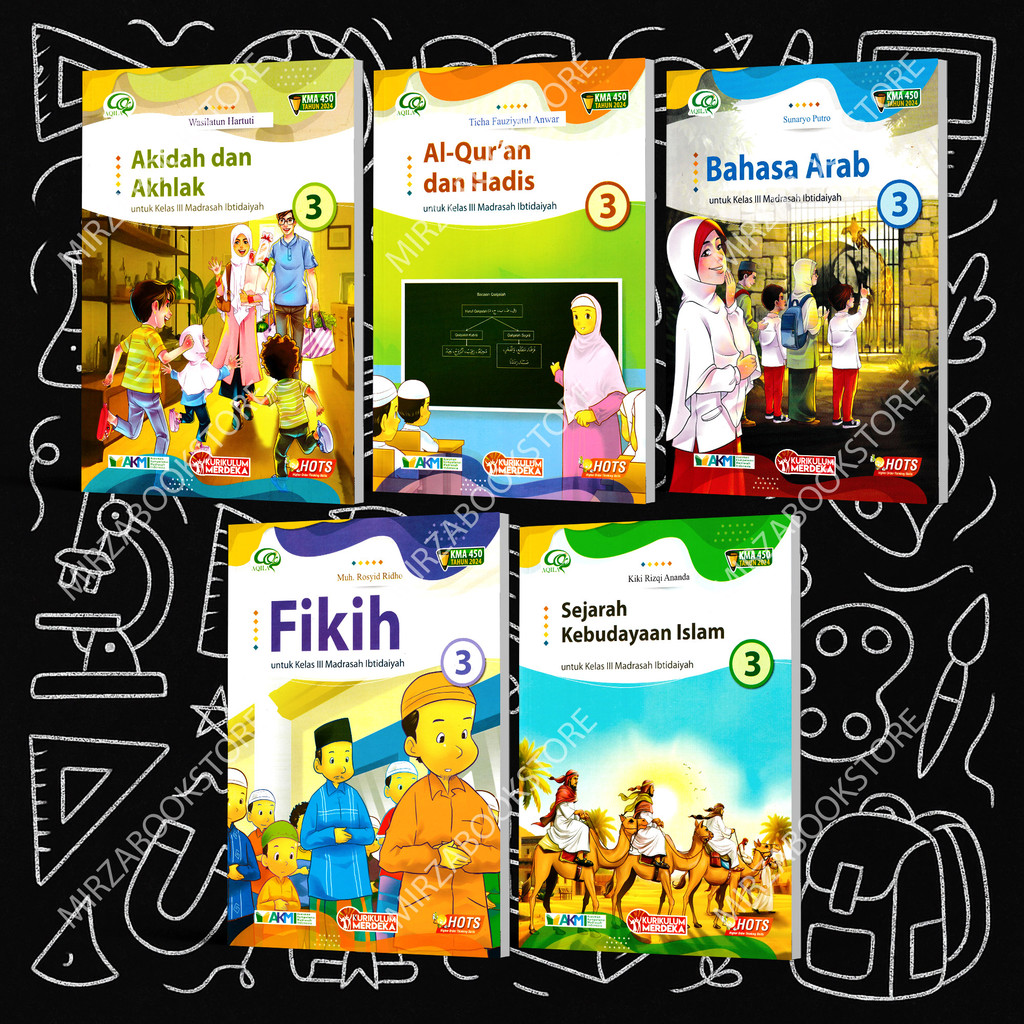 Jual Buku Kelas 3 MI KMA 450 Aqila Tiga Serangkai | Shopee Indonesia