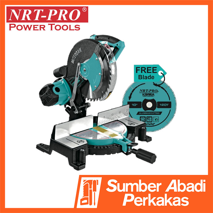 Jual NRT-PRO MS1052VB Mesin Mitter Saw 10 Inch Miter Mitre Gergaji Potong Aluminium Alumunium ...