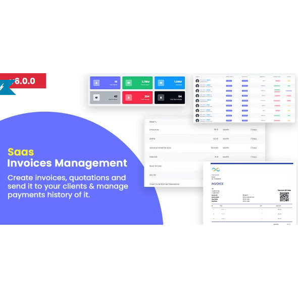 Jual Invoice SaaS Management System – Invoices SaaS / Billing ...
