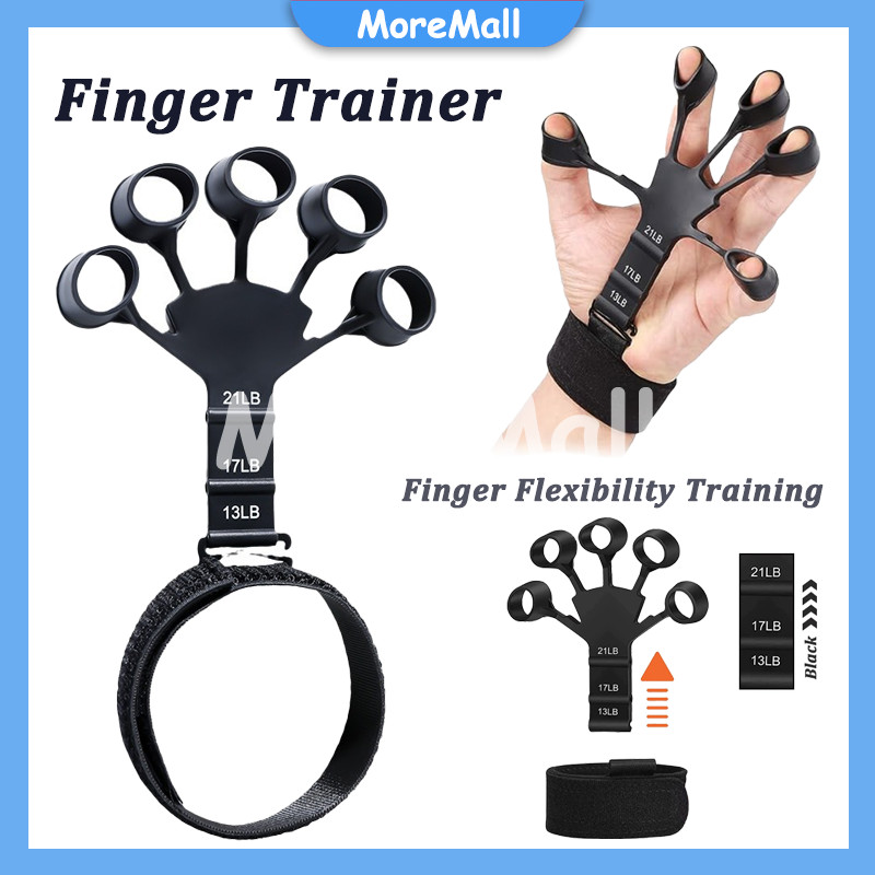 Jual Finger Flexibility Training/Strengthener Tension Restorer Silicone ...