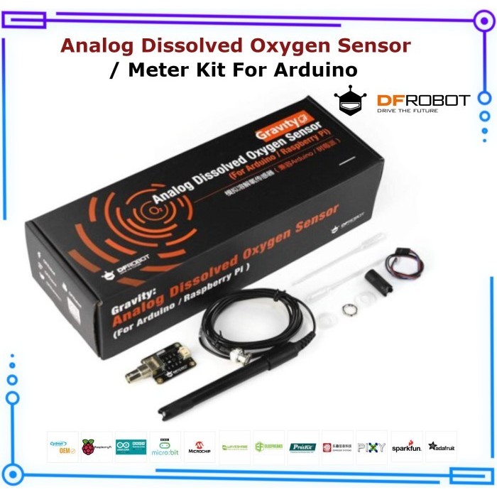 Jual GB99 DFRobot Analog Dissolved Oxygen Sensor / Meter Kit For ...