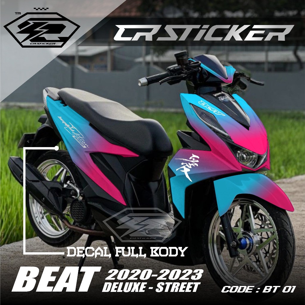 Jual Decal Sticker Beat DELUXE STREET 2020 2021 2022 2023 Full body ...