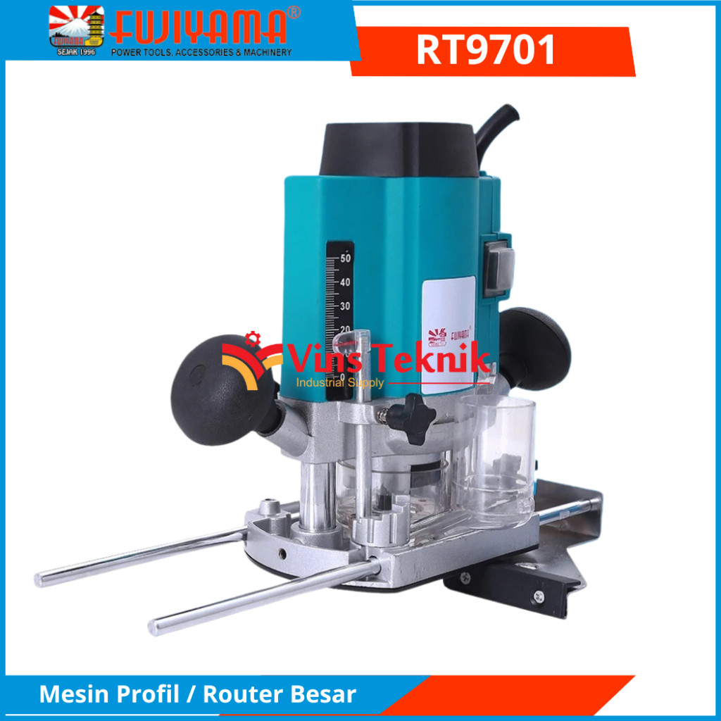 Jual FUJIYAMA RT9701 Mesin Profil Kayu Router Trimmer Besar Two Hand RT 9701 | Shopee Indonesia