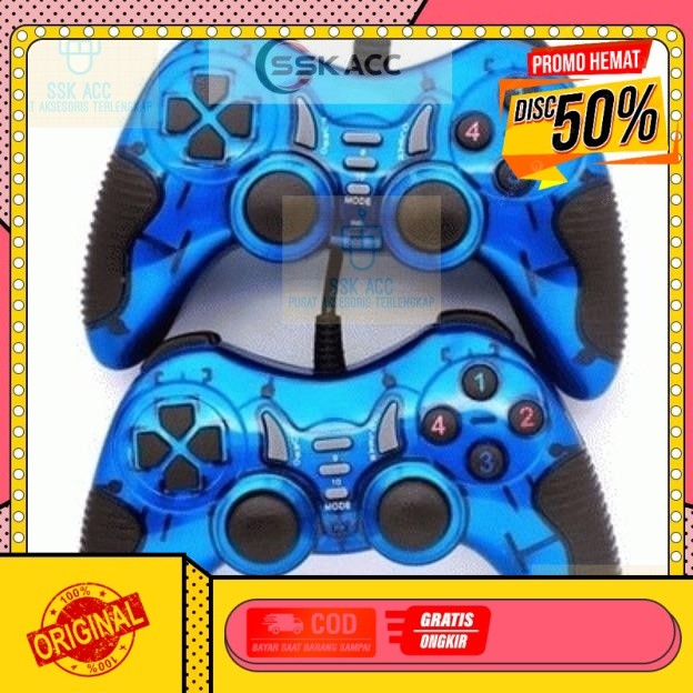 Jual GAMEPAD JOYSTICK DOUBLE TURBO USB | STICK PC DOUBLE TURBO GAMEPAD ...