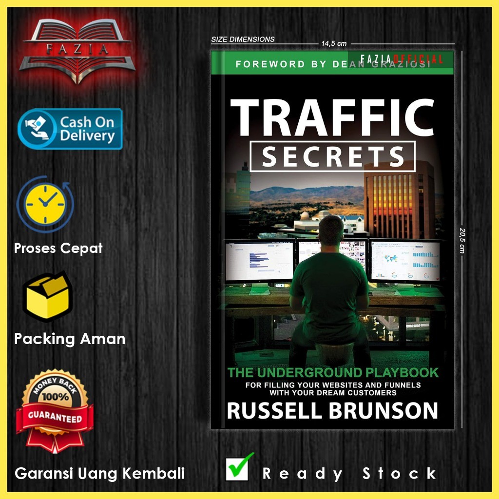 Jual Traffic Secrets by Russell Brunson (English/Indonesia) | Shopee ...
