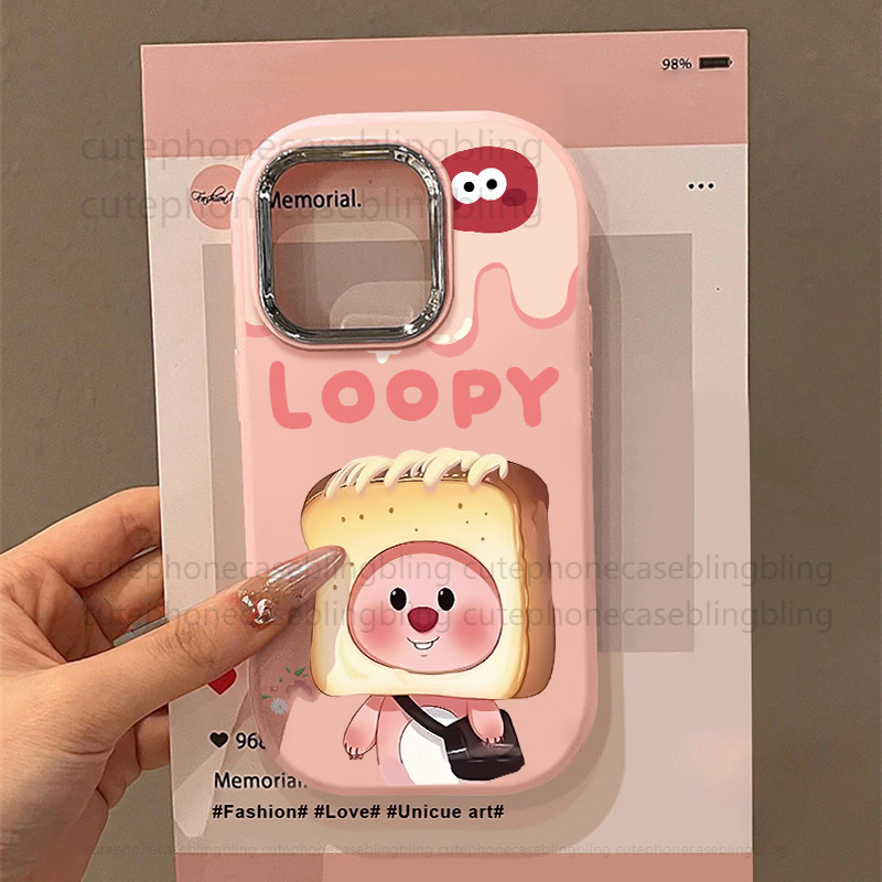 Jual [case+gelang]Case Loopy iPhone 11 XR XS 8 SE3 Plus 12 6 13 ...