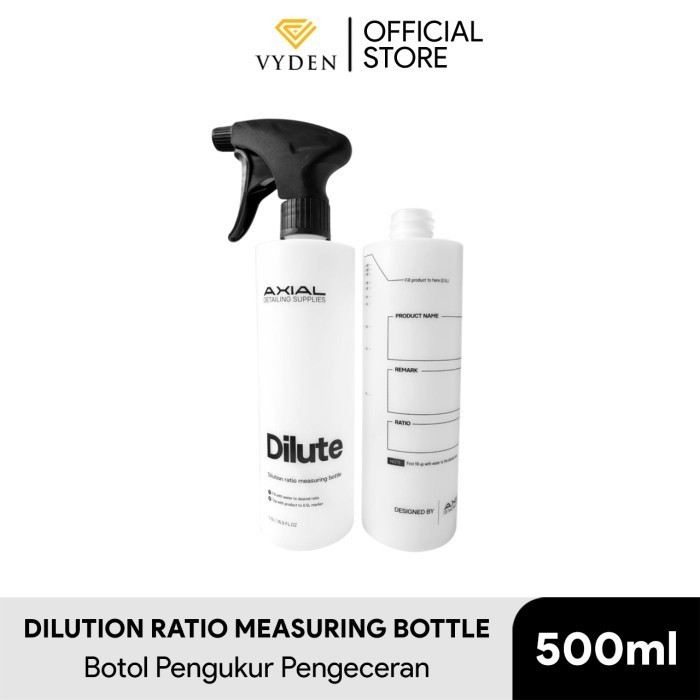 Jual AXIAL Dilute Empty Spray Bottle 500ml Botol Spray Kosong Tahan ...