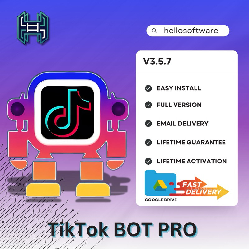 Jual TikTok Bot Pro v3.5.7 Full Version (Versi Terbaru) | Shopee Indonesia