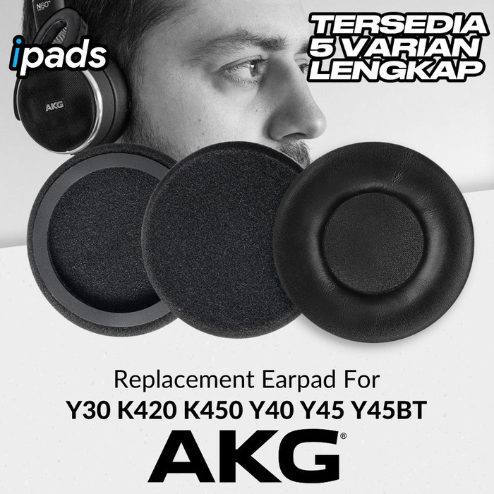 Jual Earpad Ear pad Cushion AKG Y30 K420 K450 Y40 Y45 Y45BT Busa Bantalan | Shopee Indonesia
