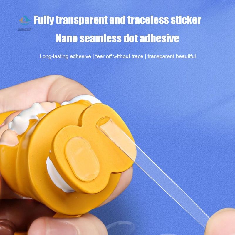 Jual Boneka Tanpa Jejak Perekat Dua Sisi Transparan Titik Bulat Nano ...