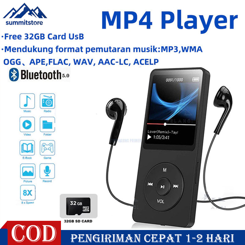 Jual MP4 Player Bluetooth MP3 Mini Player Bluetooth MP3 Bluetooth ...
