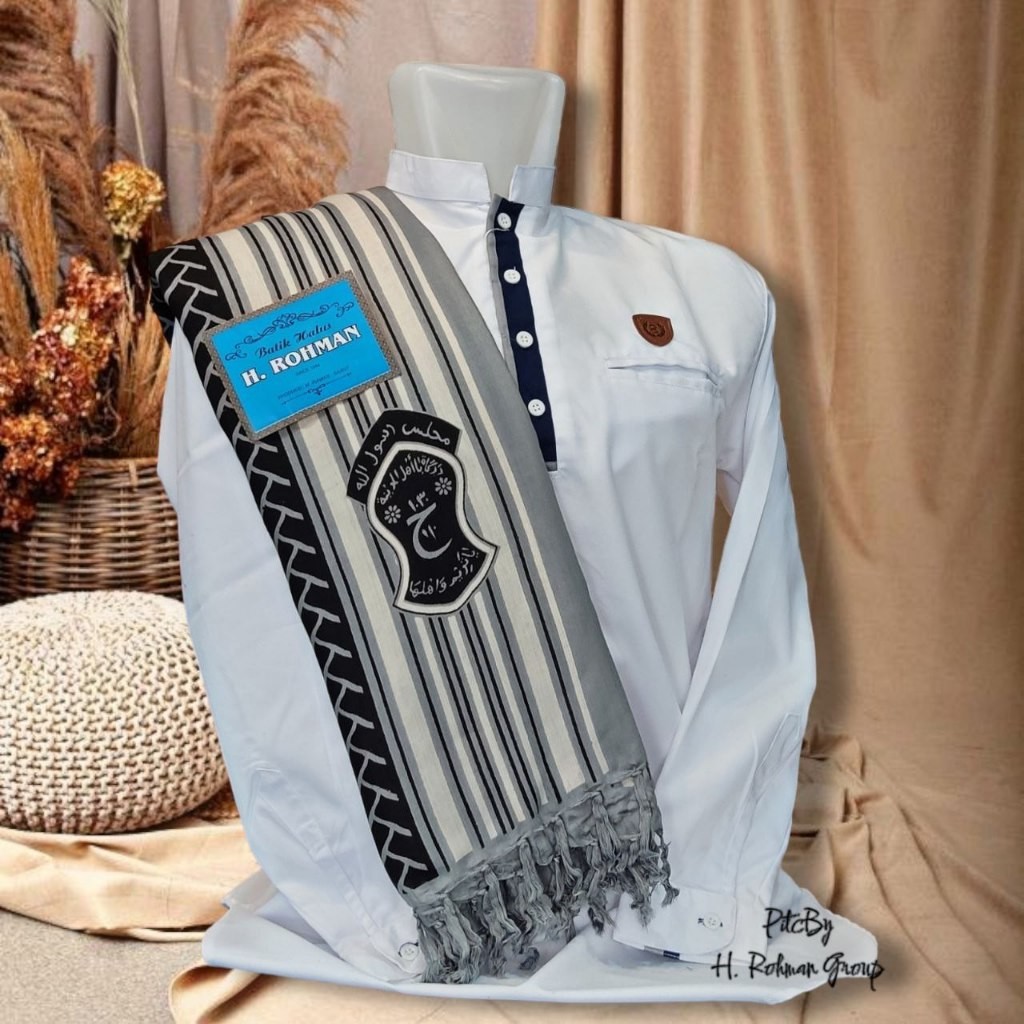 Jual Surban Pria Kashmir Motif Printing Majlis Rasulullah By Algoni ...
