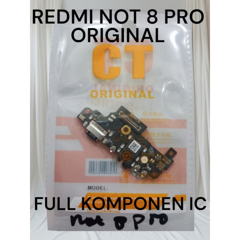 Jual PAPAN CHARGER + IC REDMI NOTE 8 PRO / FULL KOMPONEN IC / Flexi ...