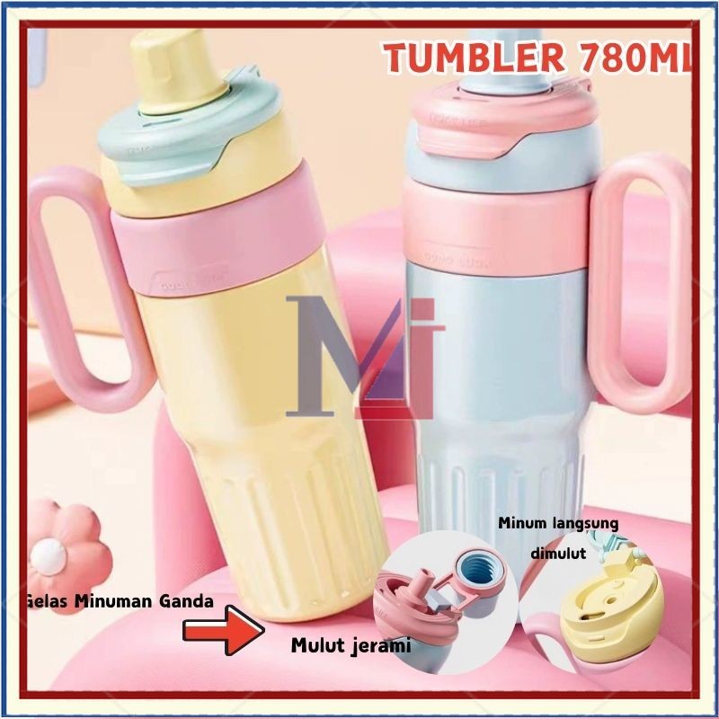 Jual 【COD】780ML Tumbler Thermos Tumbler Tahan Panas Dingin 24Jam Stainless Steel 316 Tumbler ...