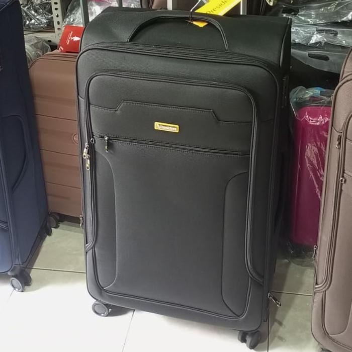 Jual koper president jumbo bahan kain 28 inch - Hitam | Shopee Indonesia