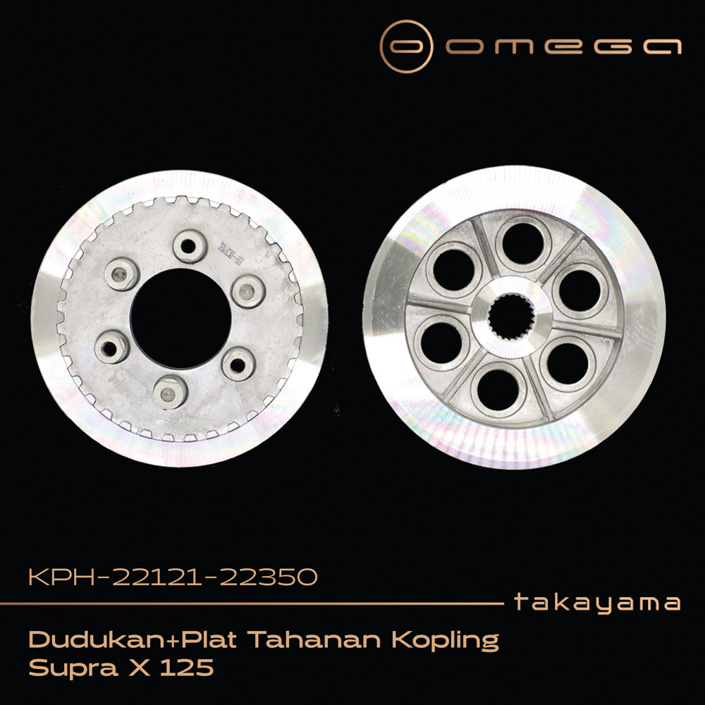 Jual Takayama Dudukan + Plat Lawan Tahanan Kopling Kaki 4 Supra X 125 / Karisma / Blade 125 FI ...