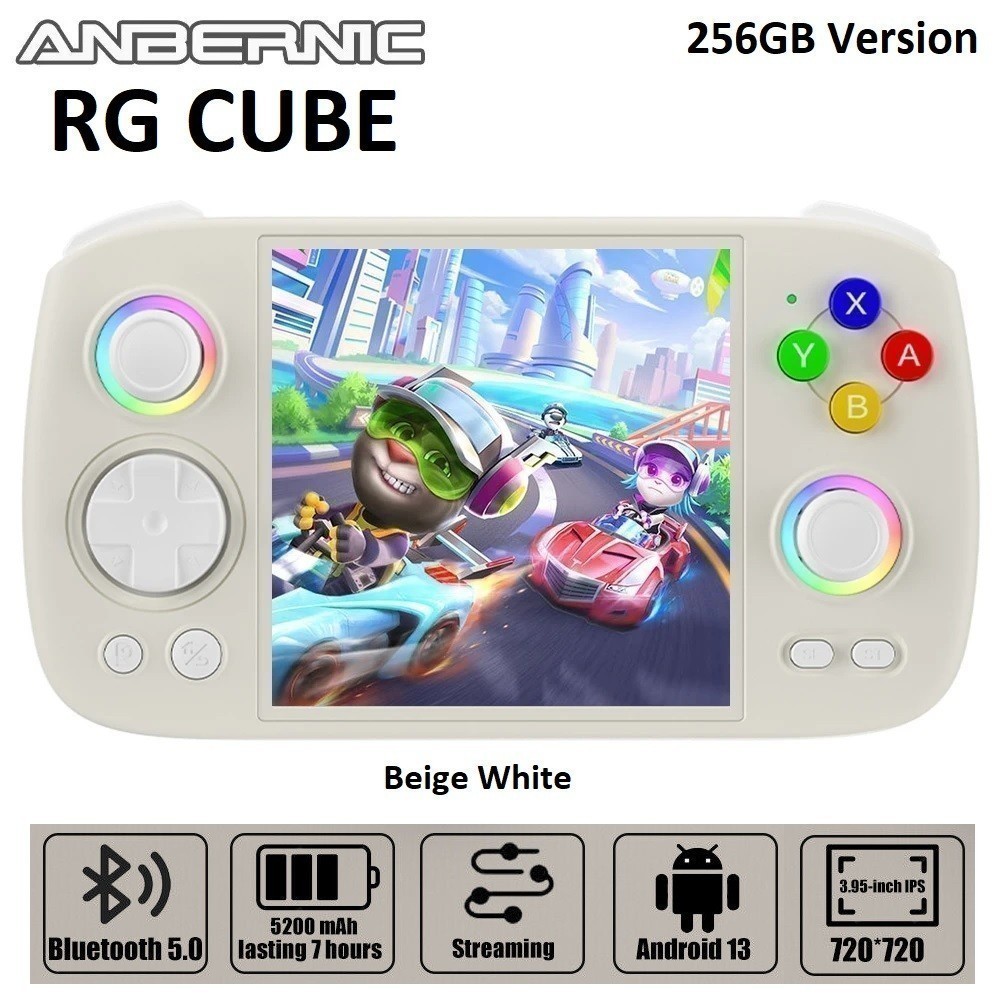 Jual ANBERNIC RG CUBE 256GB - Dual Mode Emulator Retro Game Handheld ...