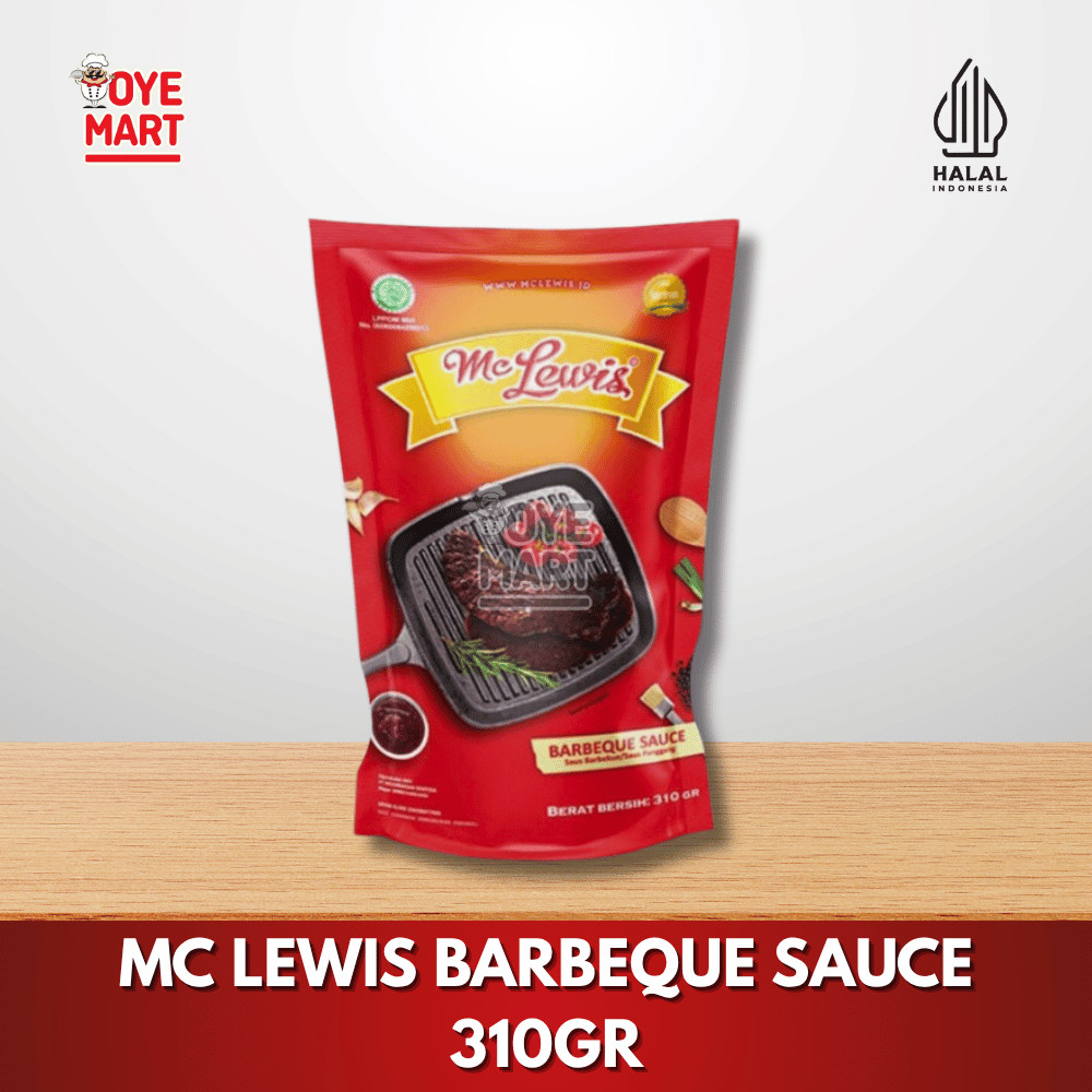 Jual MCLEWIS BARBEQUE SAUCE 310GR / SAUS BBQ MC LEWIS | Shopee Indonesia