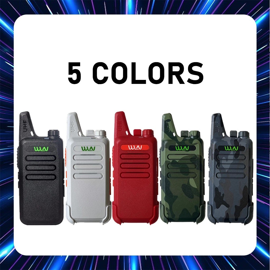 Jual HT Walkie Talkie WLN C1 UHF Handy Talky Two way Radio C1 400-470Mhz 16 Channel Walkie ...