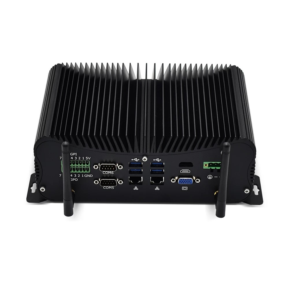 Jual Industrial Fanless Mini PC Intel i7 1165G7 Windows 11 Rugged Computer 8*USB, 6*COM, HDMI ...