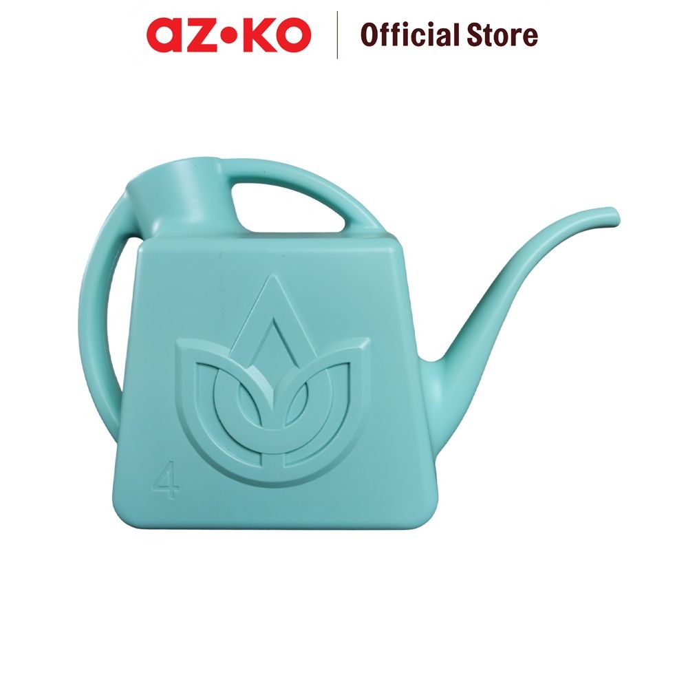 Jual AZKO Krisbow 4 ltr Penyiram Tanaman Square - Biru Watering Can ...