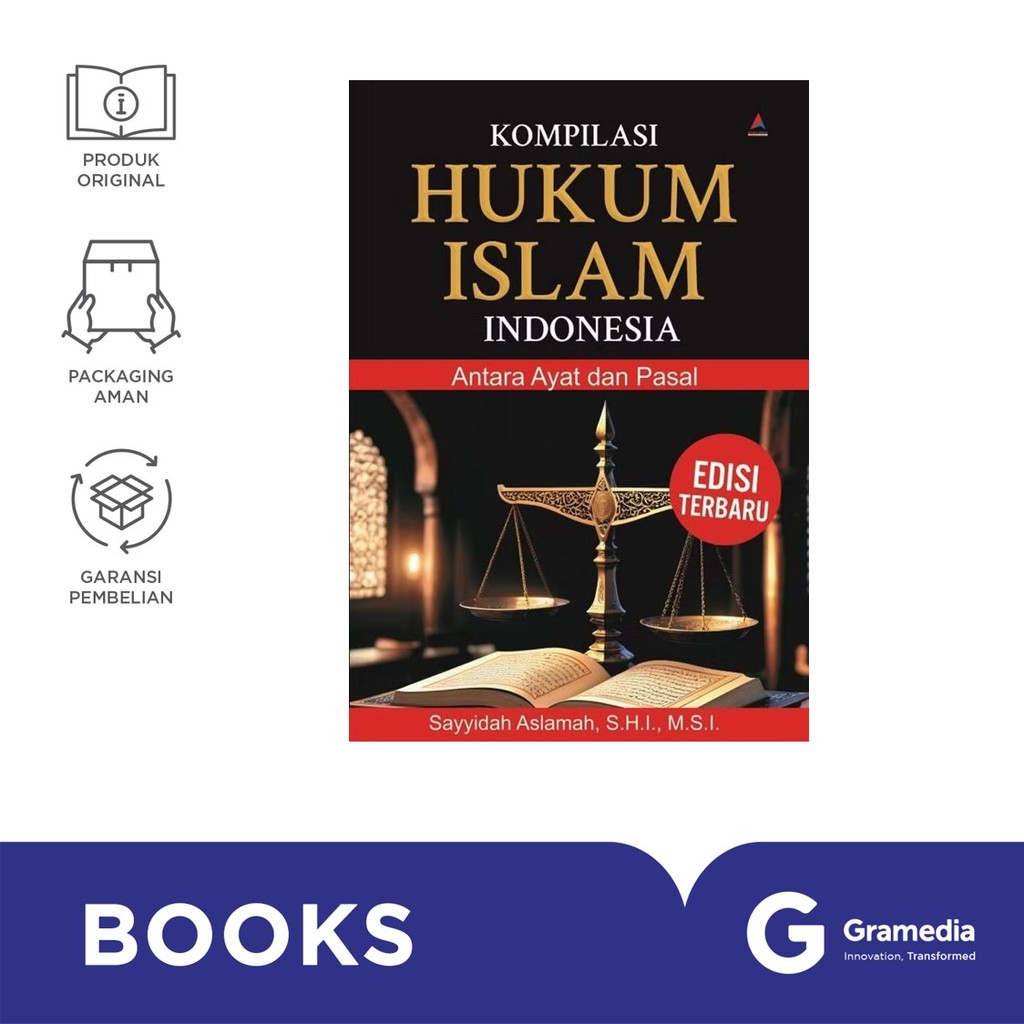 Jual Kompilasi Hukum Islam Indonesia : Antara Ayat dan Pasal ( Sayyidah Aslamah, S.H.I., M.S.I ...