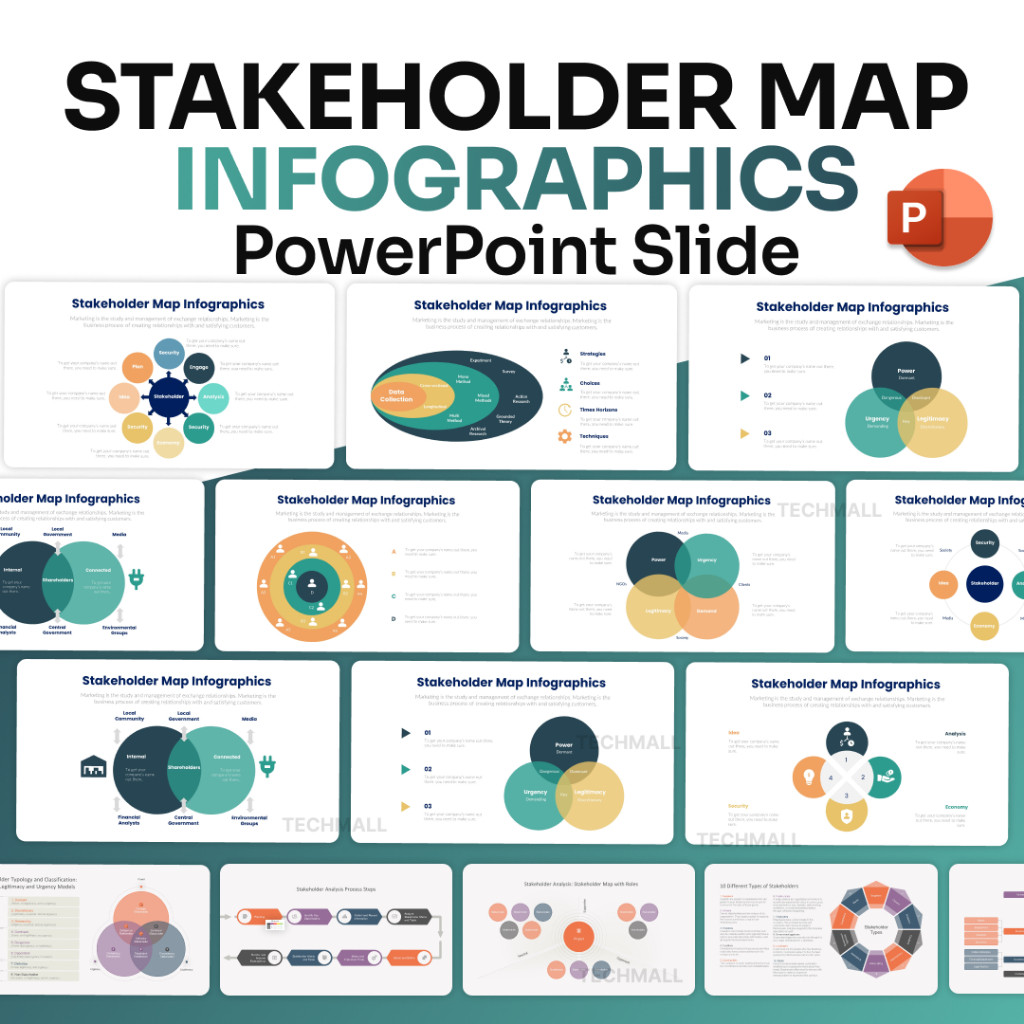 Jual Stakeholder Map Infographics PowerPoint Presentation Template ...