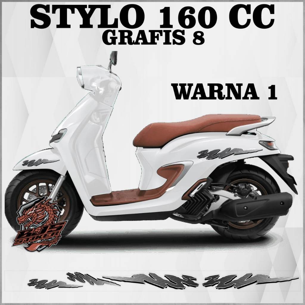 Jual sticker striping stylo 160 cc grafis 8 | Shopee Indonesia