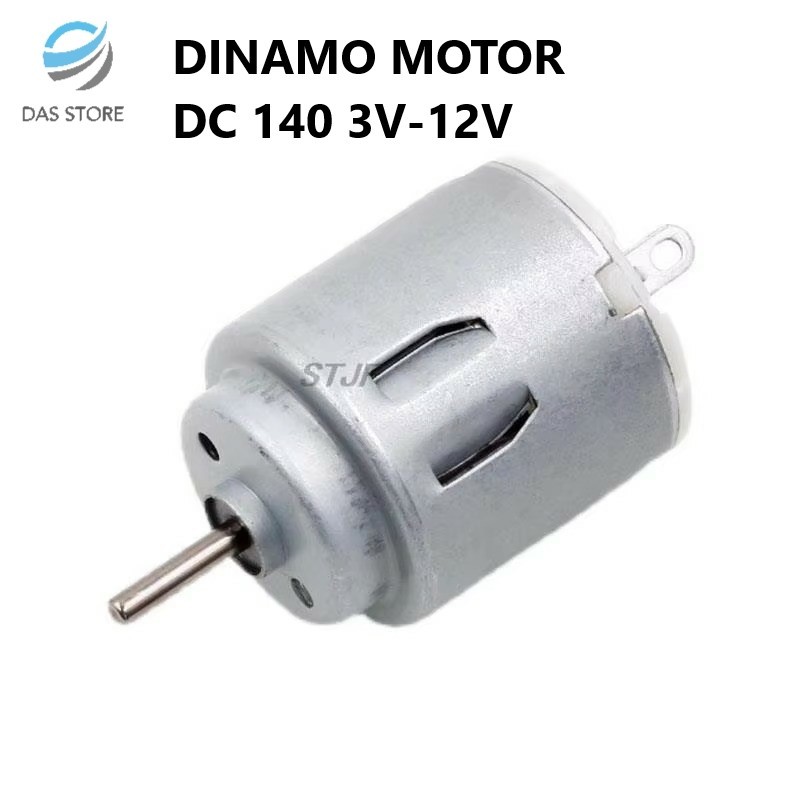 Jual Dinamo Motor micro electric DC 140 Medium speed DC 3V-12V | Shopee ...