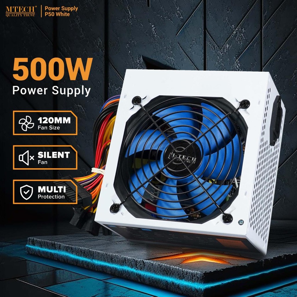 Jual Power Supply M-Tech 500W - P50 | Shopee Indonesia