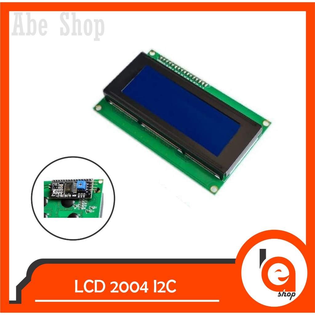 Jual LCD Character 20x4 i2c 2004 iic Blue Backlight Display Screen blue ...