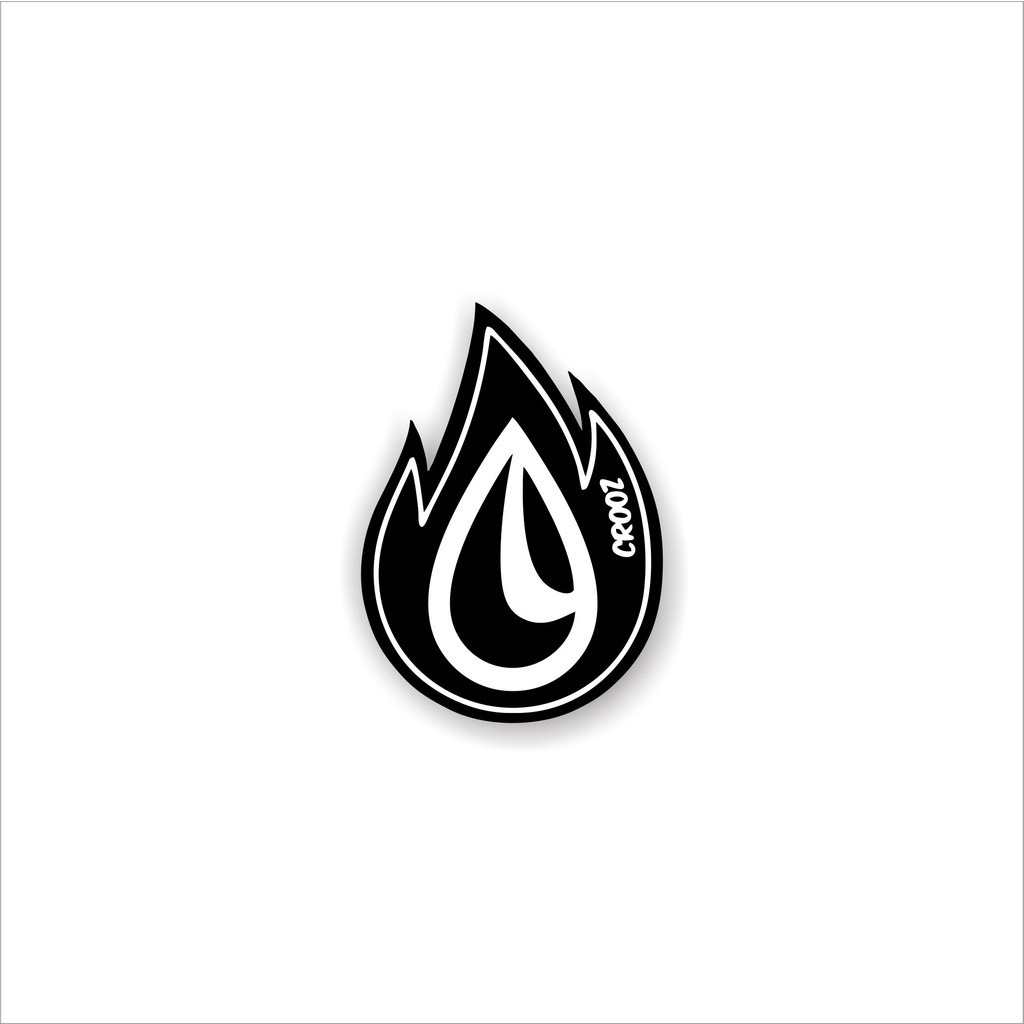 Jual STIKER CROOZ STICKER CROOZ STIKER BRAND DISTRO STORE STIKER HELM ...